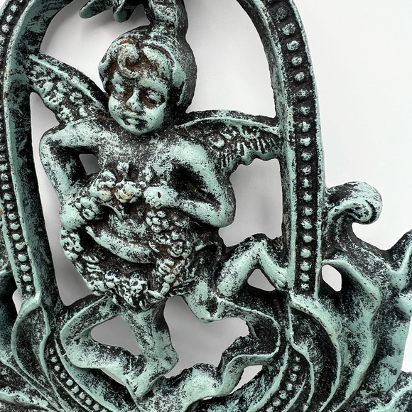 unbranded | Wall Decor | Forged Iron Set Angel Wall Decor Beautiful And ...